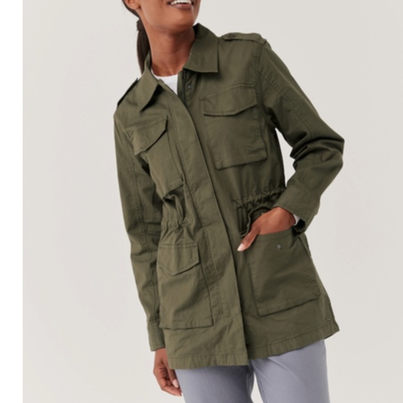 Pact | Jackets & Coats | Pact Woven Twill Safari Jacket | Poshmark
